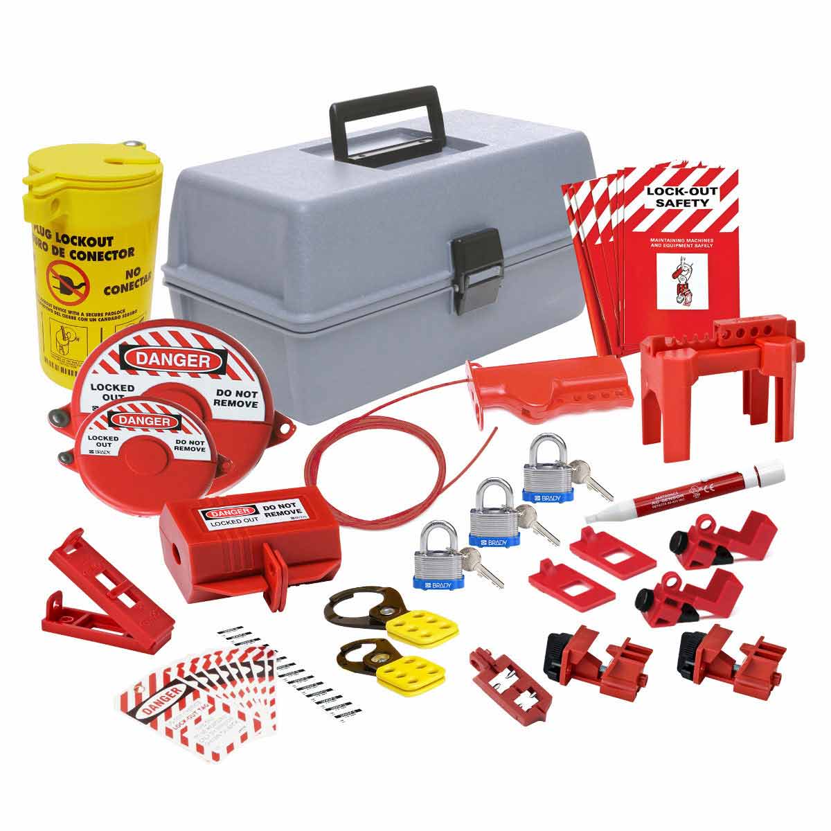 Kit de candadeo y etiquetado